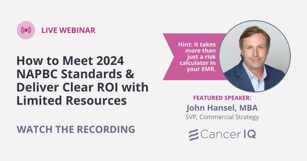 How to Meet 2024 NAPBC Standards & Deliver Clear ROI with Limited Resources